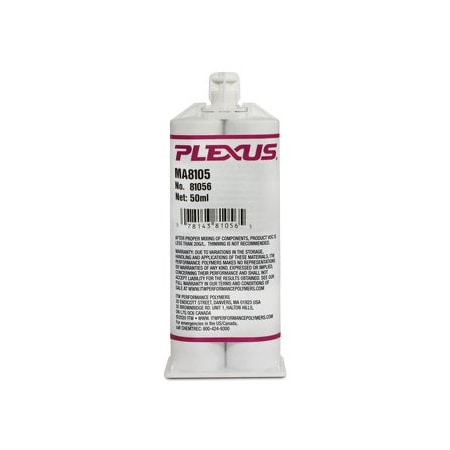 Plexus Advanced direct-to-metal, two-part methacrylate structural adhesive MA8105 | Zoro